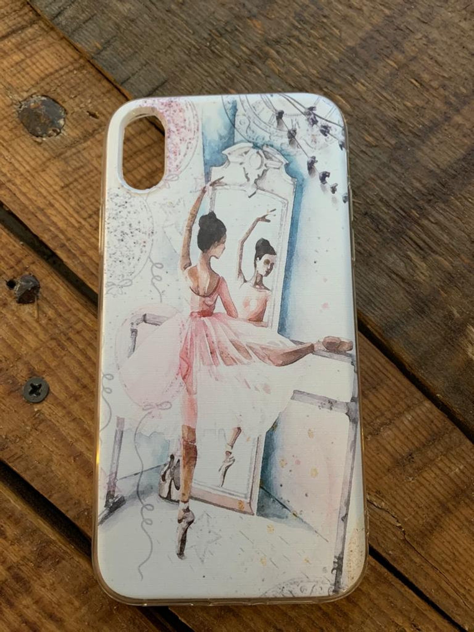 Ballet Dancer Phone Case: Elegant Ballerina Art, Slim TPU Gel - Etsy