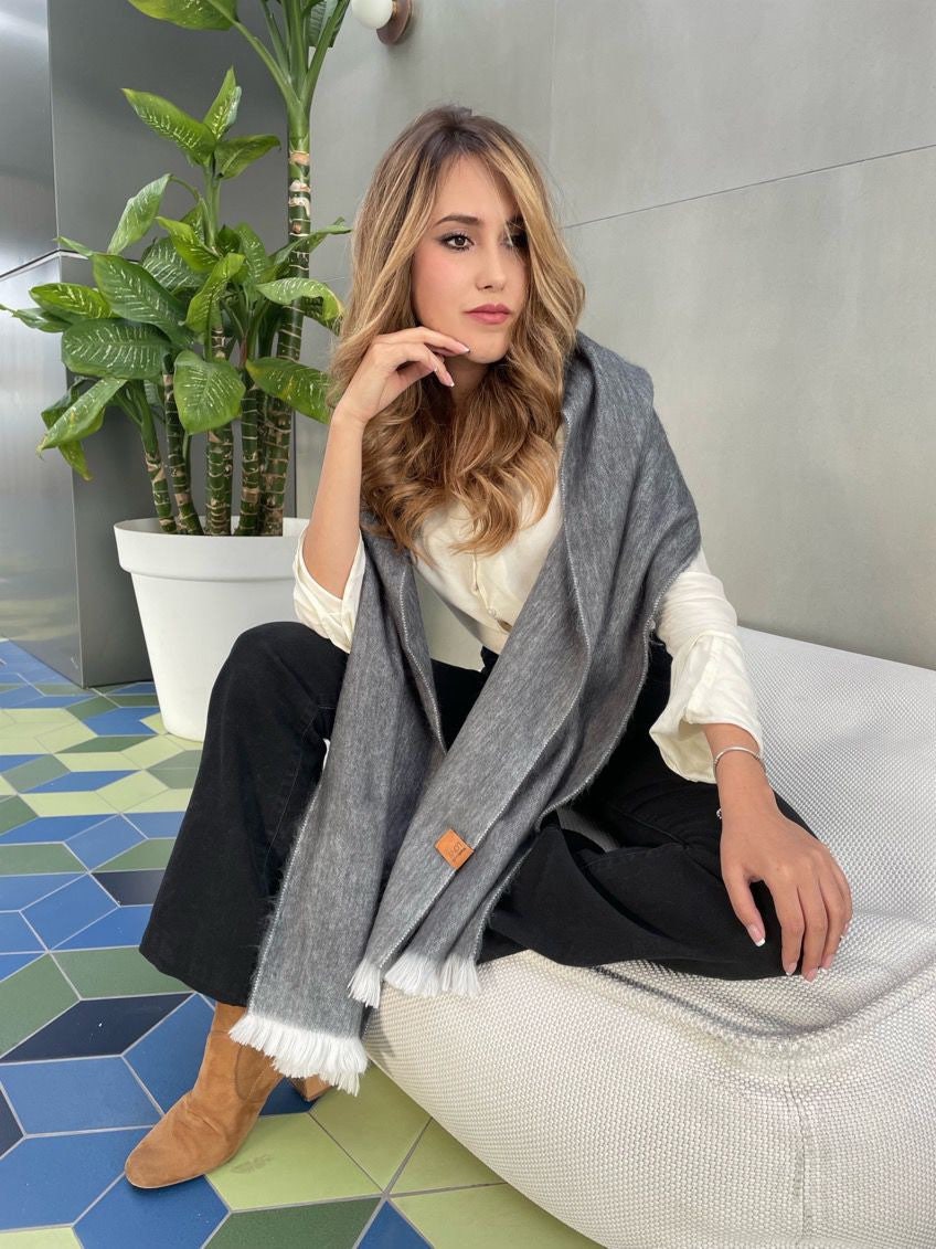 Alpaca Wool Scarf | Andean Scarf | Fashion Scarf - Etsy