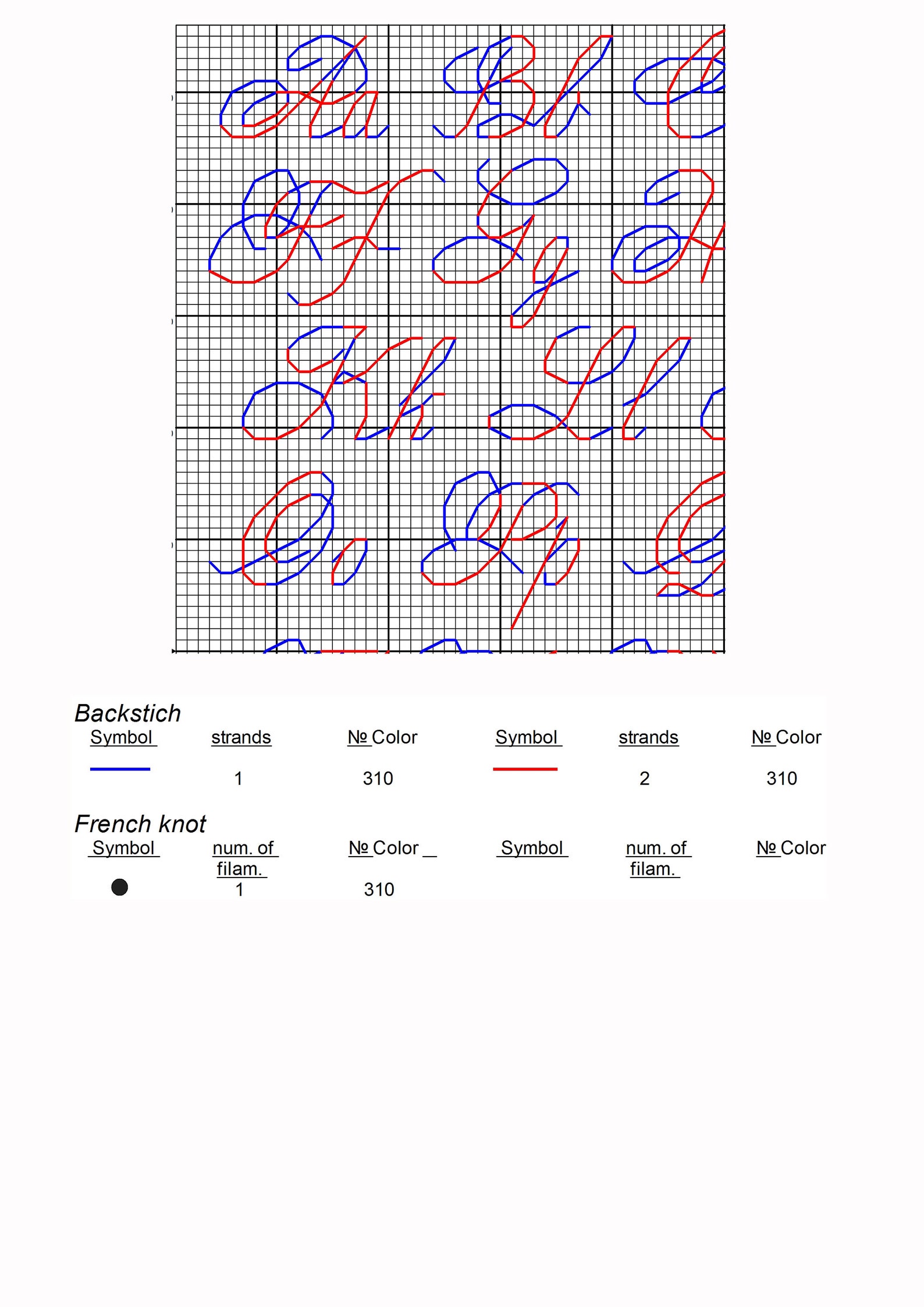 Alphabet Cross Stitch Pattern PDF Calligraphy Font Cross - Etsy