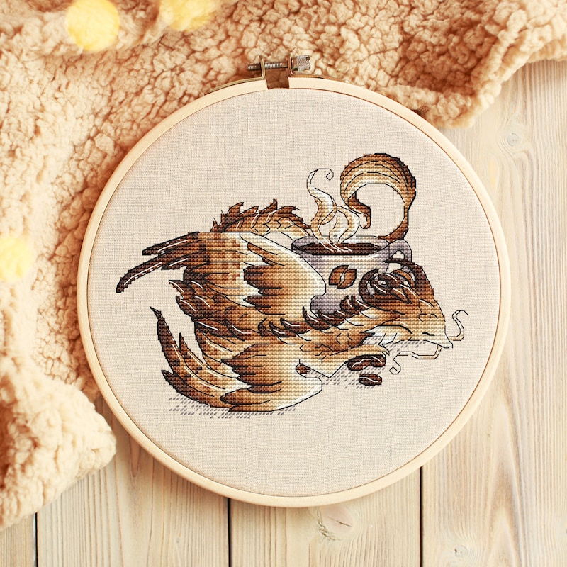 Dragon Cross Stitch - Etsy