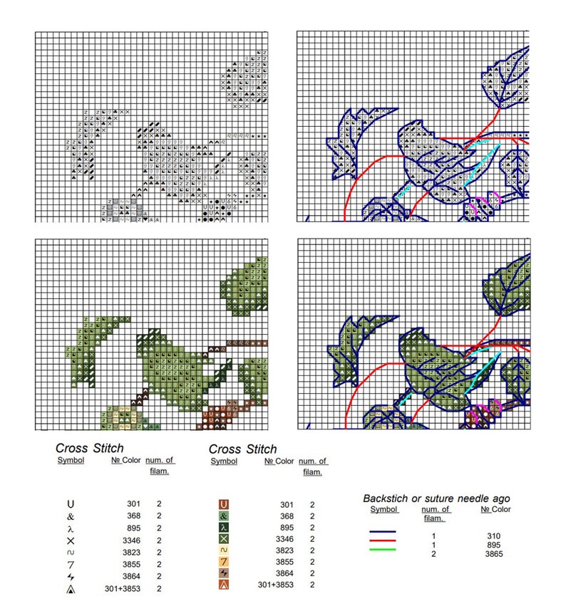Dragon Cross Stitch Pattern PDF, Sleeping Dragon Counted Cross Stitch ...
