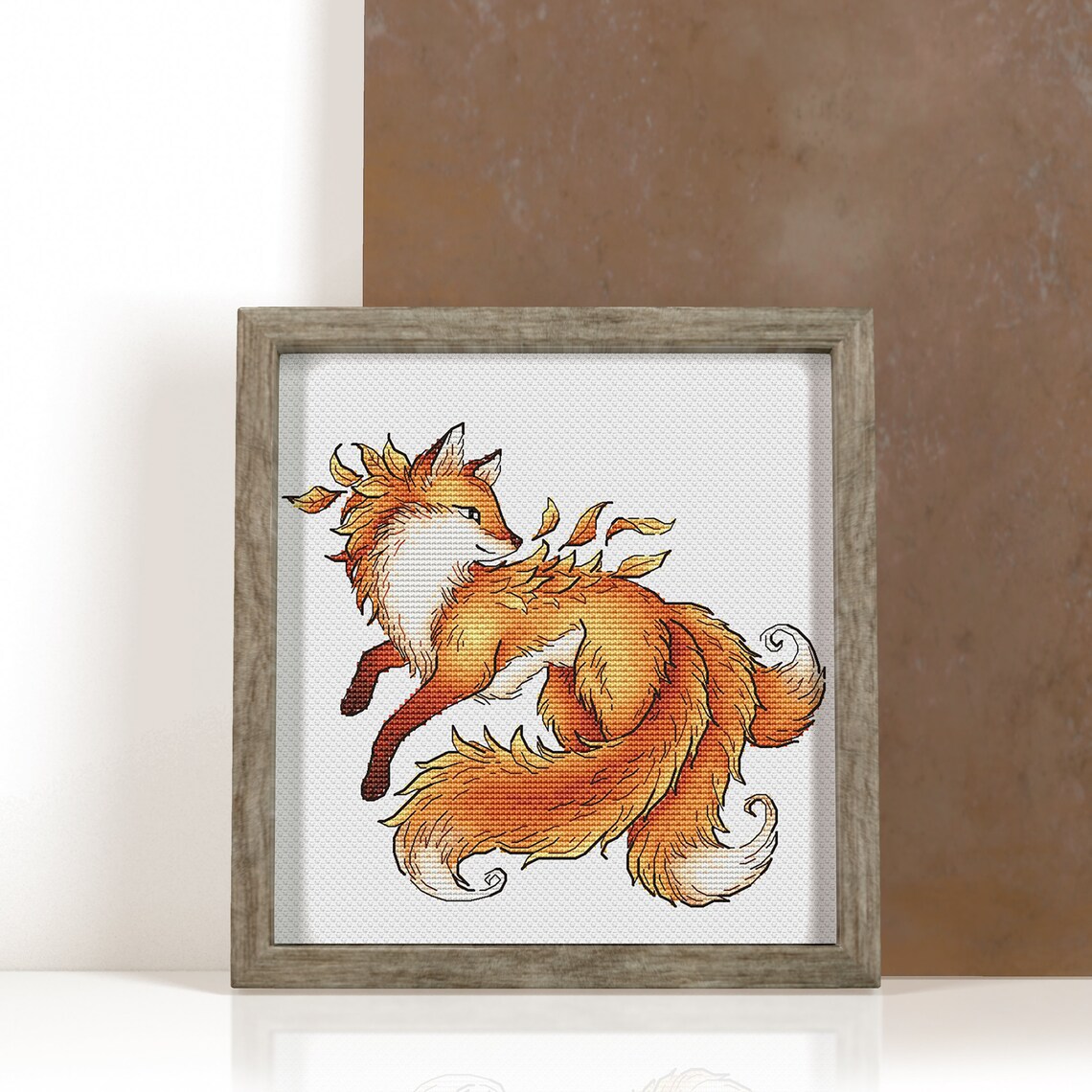 Fox Cross Stitch Pattern PDF Animal Counted Cross Stitch | Etsy