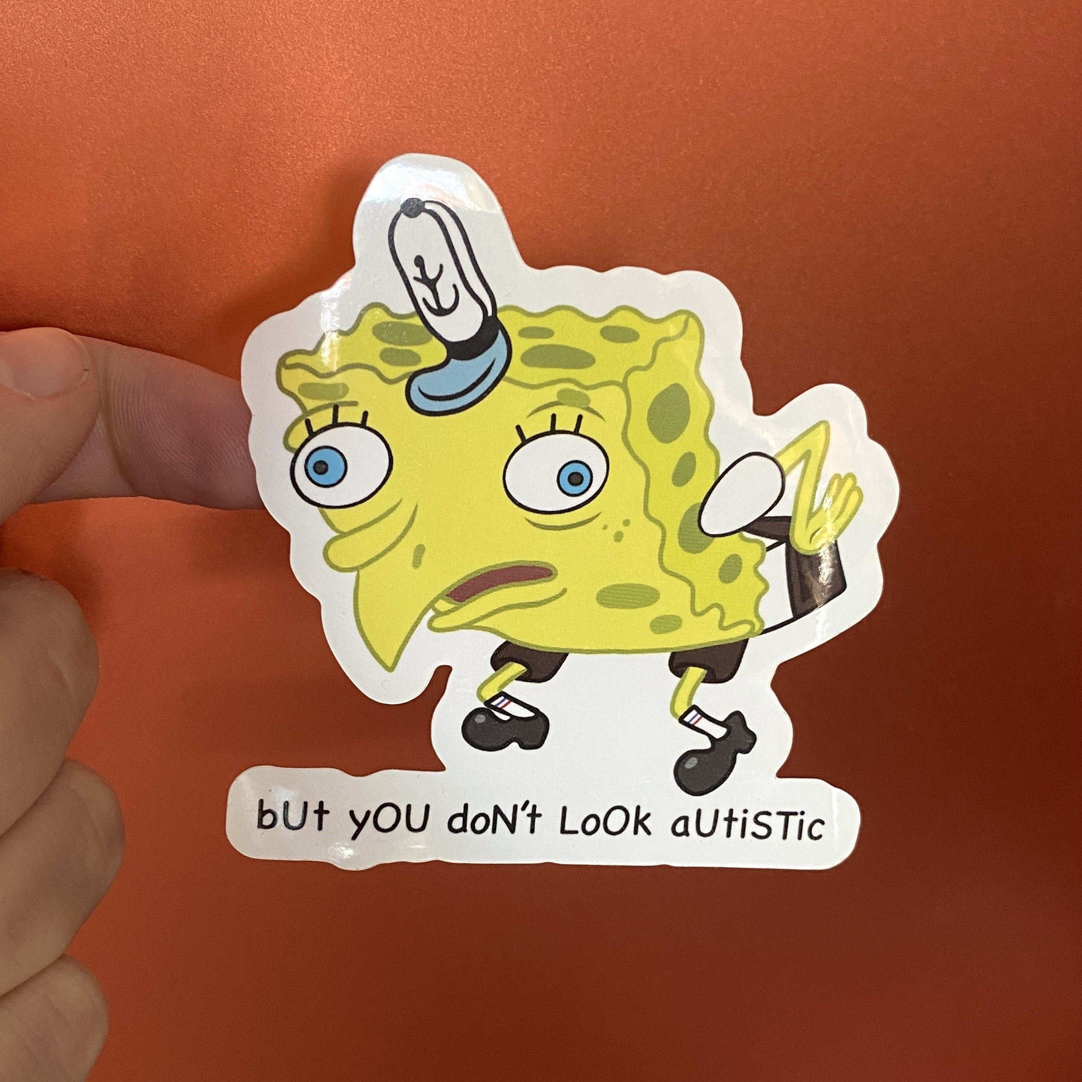 Spongebob: Autistic Meme - Etsy
