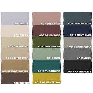 Mint Color Linen Look Curtain Panels, New Fashion Modern and Luxury ...