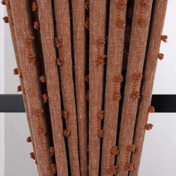 Terracotta Curtain - Etsy