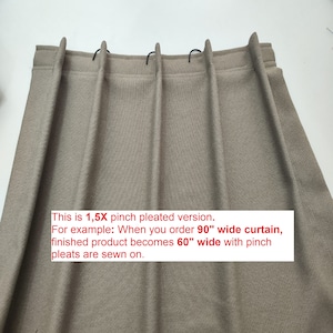 Custom RV Blackout Curtains: Linen Look Thermal Drapes - Etsy