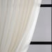 Linen Look Cream Color Luxury Sheers Curtains, Custom Size Modern Tulle ...