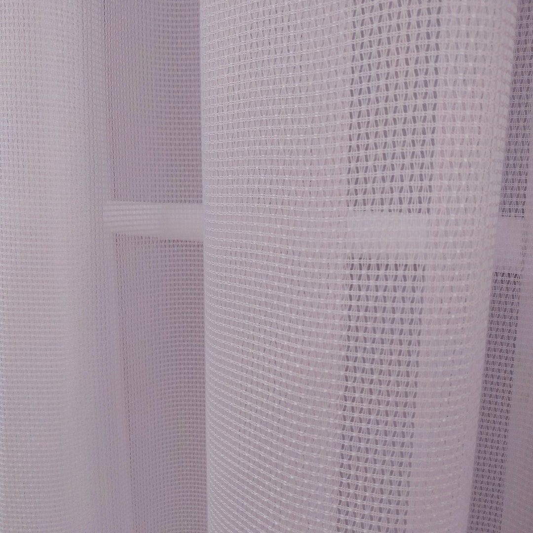 Two Panel Light Pink Sheer Curtain Set, Voile Pink Tulle, Pink Net ...