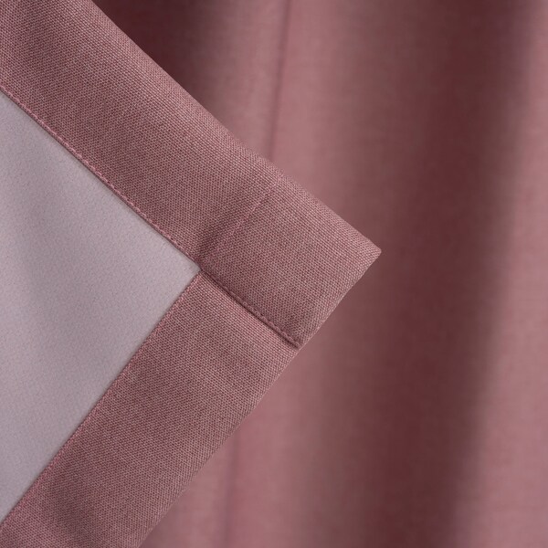 Dusty Rose Curtains - Etsy