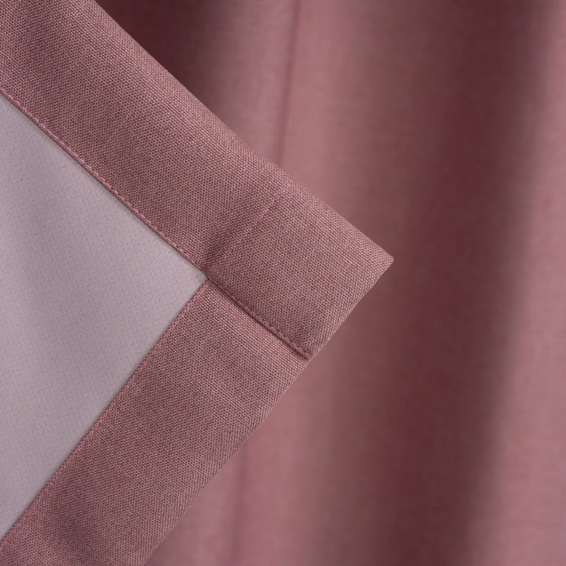 Dusty Rose Curtains - Etsy