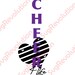 Cheer for Life SVG, Cut Files, Vinyl, Vector, Cameo Silhouette, Cricut ...