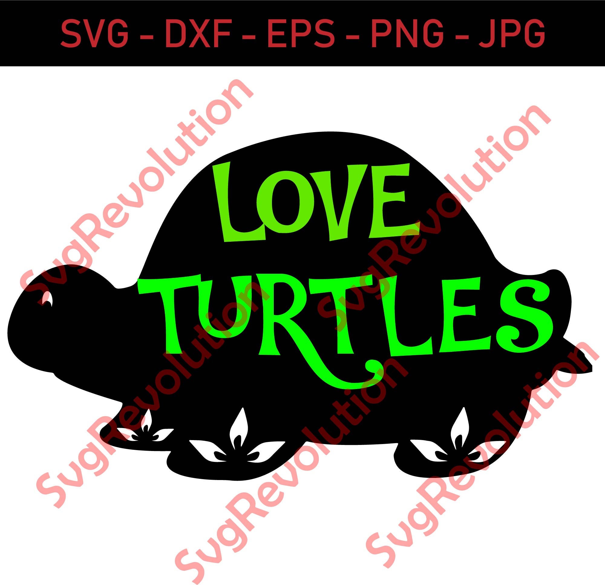 Turtle SVG, Cut Files, Vinyl, Vector, Cameo Silhouette, Cricut - Etsy