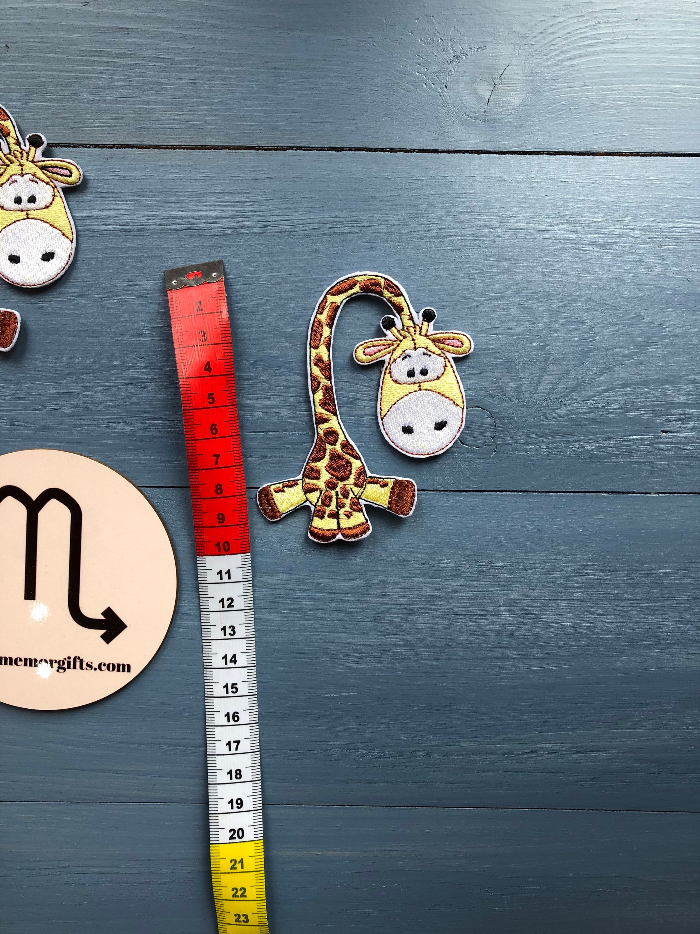 Iron On Giraffe Patch Giraffe Patches Iron On Patch | Etsy