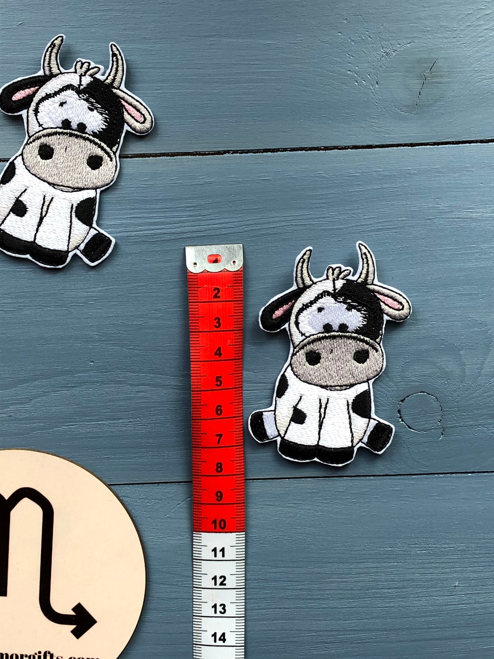 Iron on Cow Patch Cow Patches Iron on Patch Embroidered Cow - Etsy UK