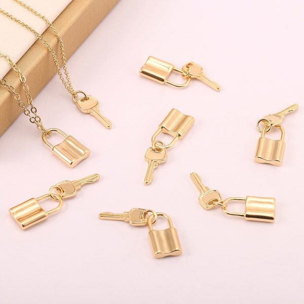 Mini Heart Lock and Key - Etsy