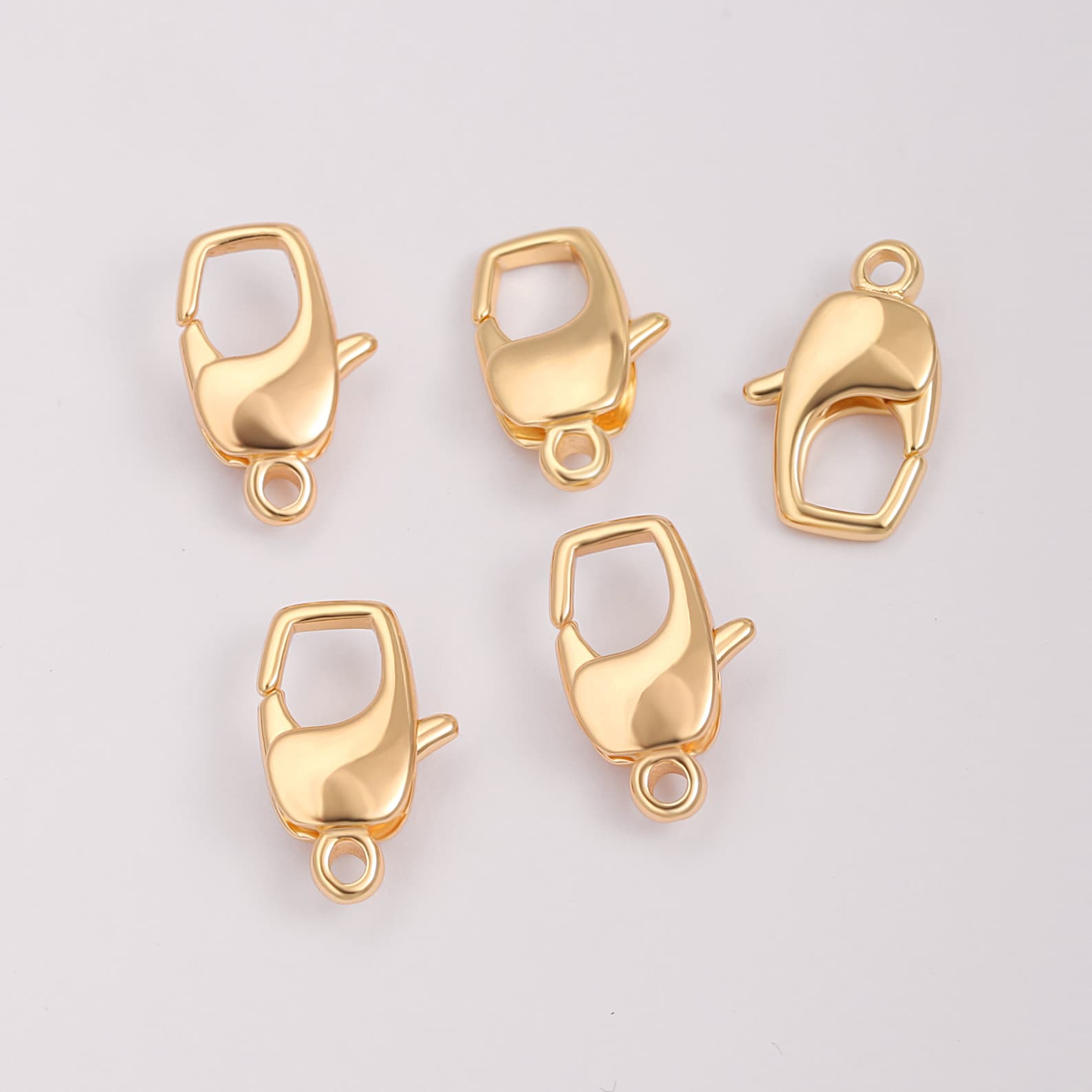 20mm 18k Shiny Gold Lobster Claspwholesale Gold Lobster - Etsy