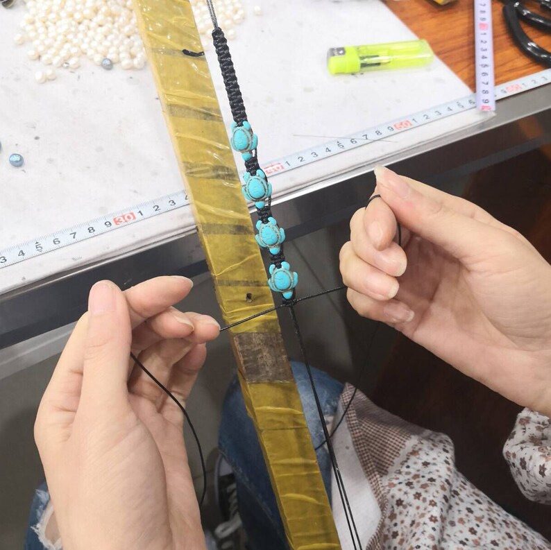 Turquoise Turtle Bracelet Hawaii Sea Turtle Braided Bracelet - Etsy