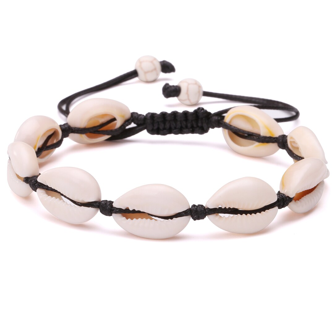 Cowrie Shell Anklets, Sea Shell Anklets, Adjustable Ankle Bracelets ...