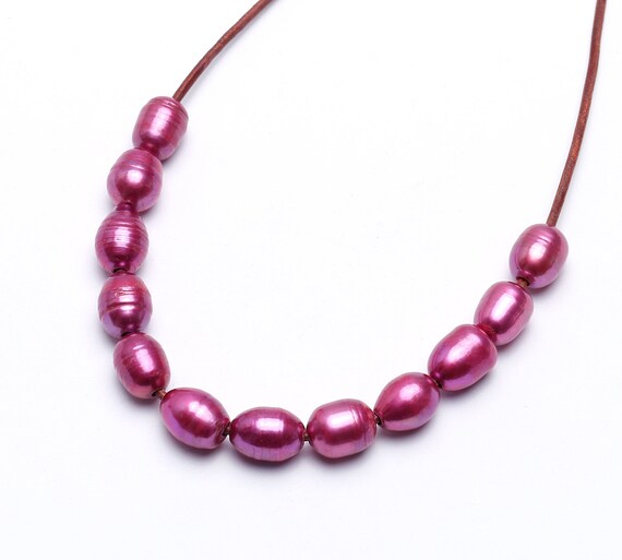 Natural Red Pearls