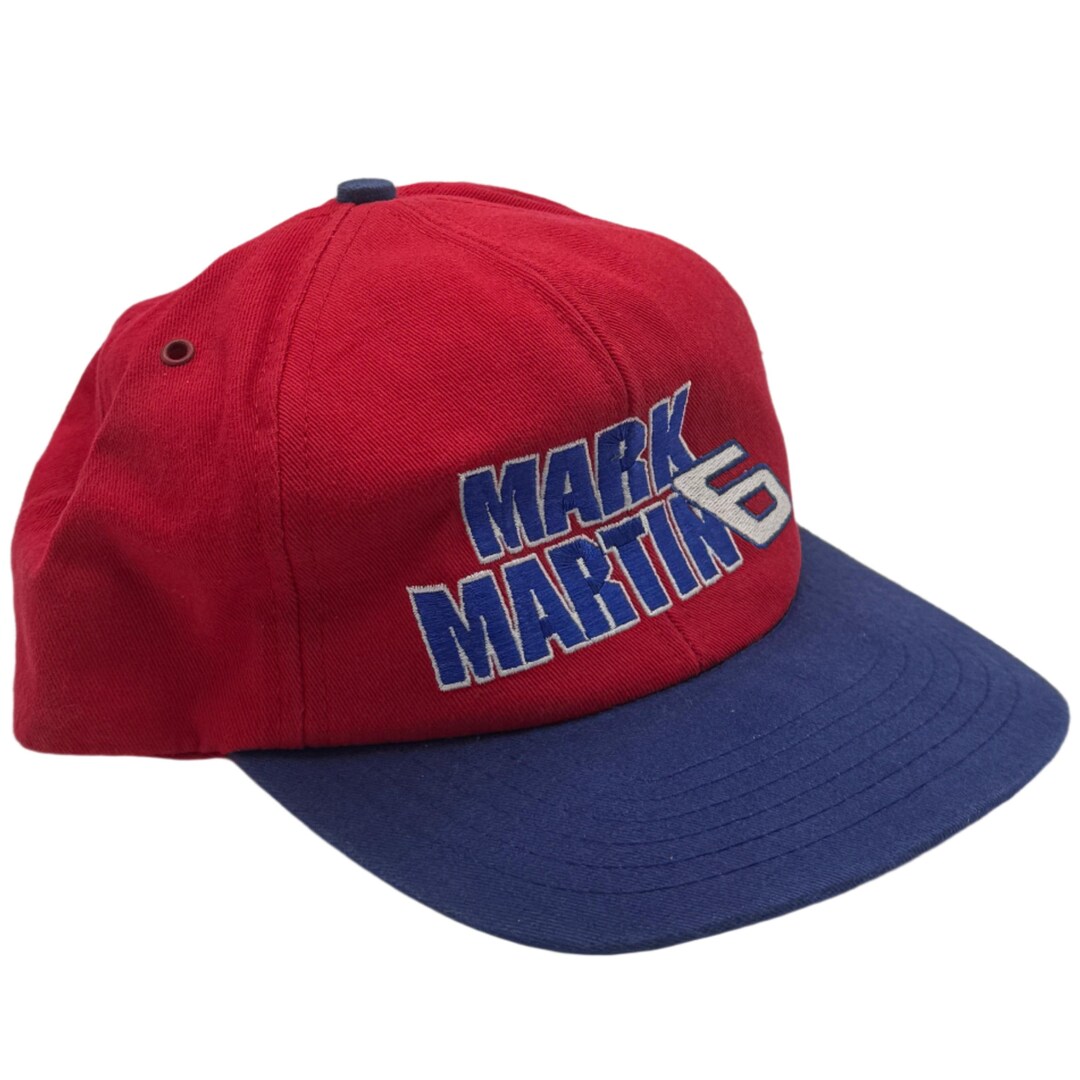 Vintage New Old Stock Mark Martin Snapback Hat - Etsy