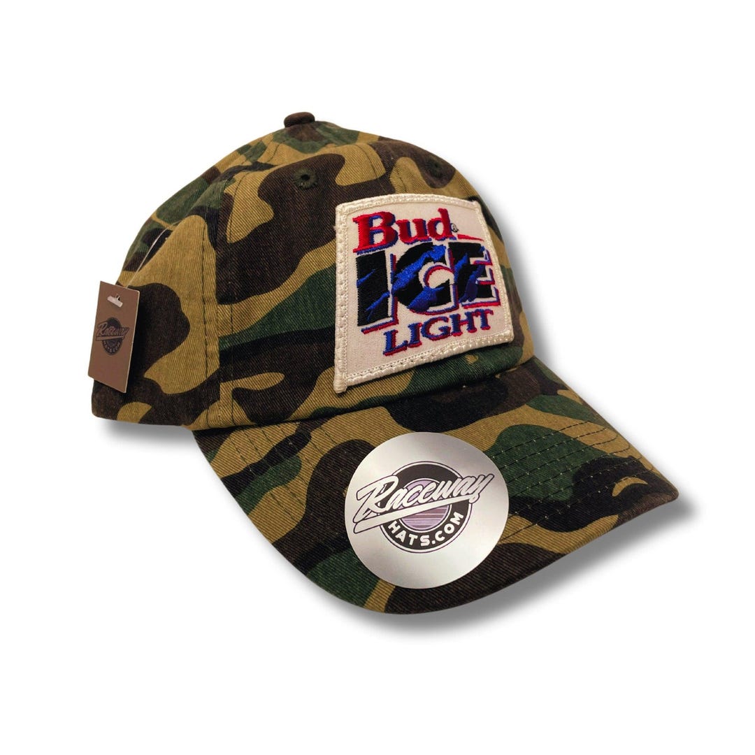 Dad Hat Readymade Bud Ice Light Patch on Bio Washed Chino Twill - Etsy