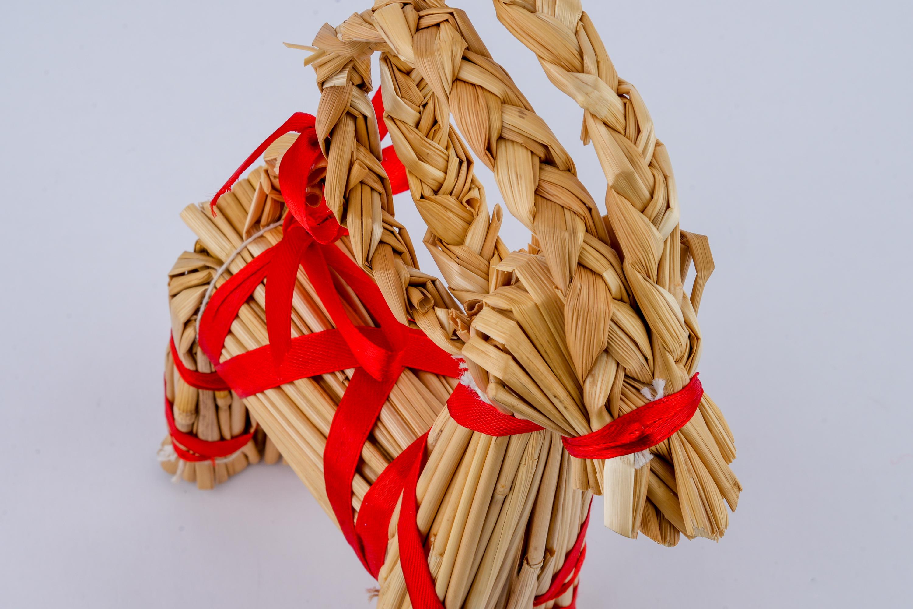 Vintage Scandinavian Straw Goat – Swedish Yule Goat Christmas ...