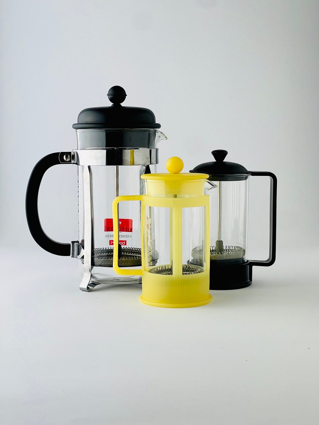 Vintage Bodum French Press Coffee Makers - Retro Chambord, Pastel ...