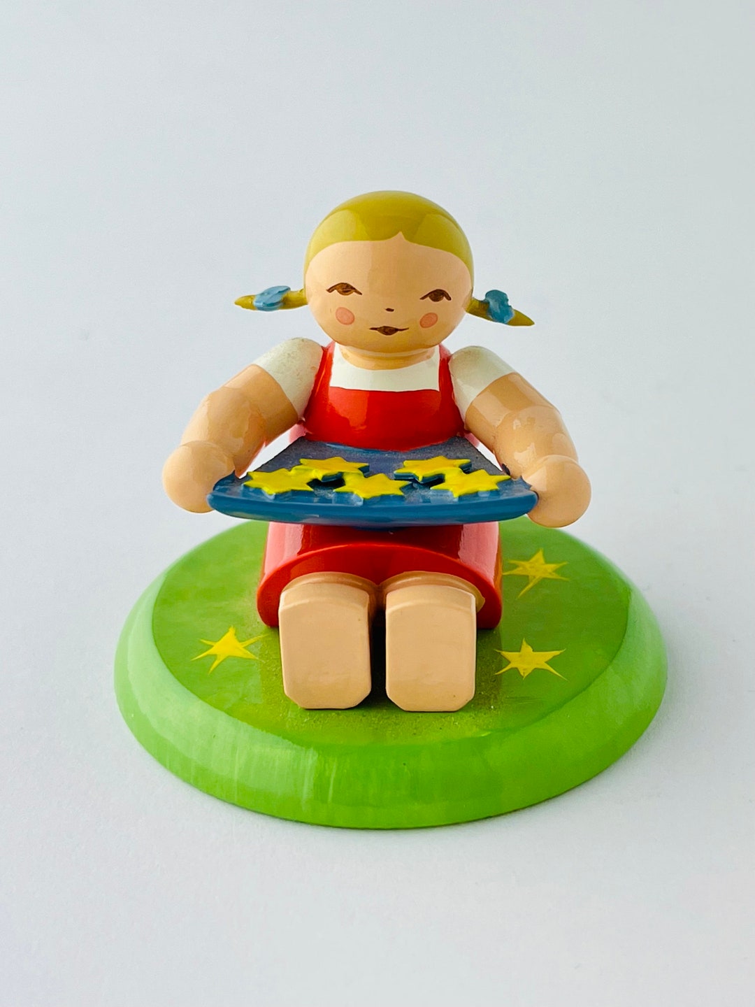 Wendt and Kuhn Erzgebirge Girl With Star Thalers - Fairy Tale Inspired ...