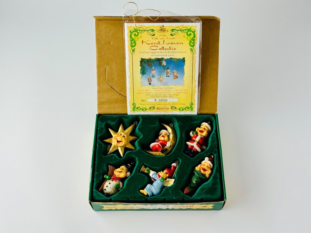 Efteling Laaf Christmas Story Characters - Set of 6 Collectibles, 1999 ...