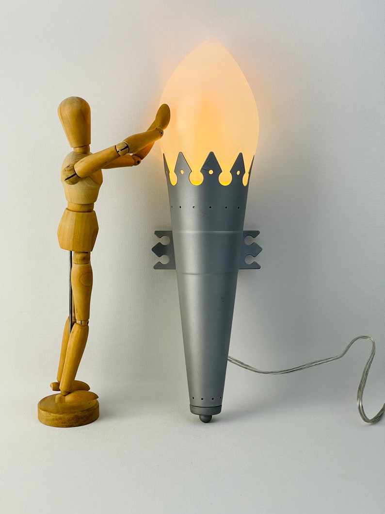 Vintage IKEA Minnen Fackla Lamp Torch Wall Sconces Medieval Theme ...
