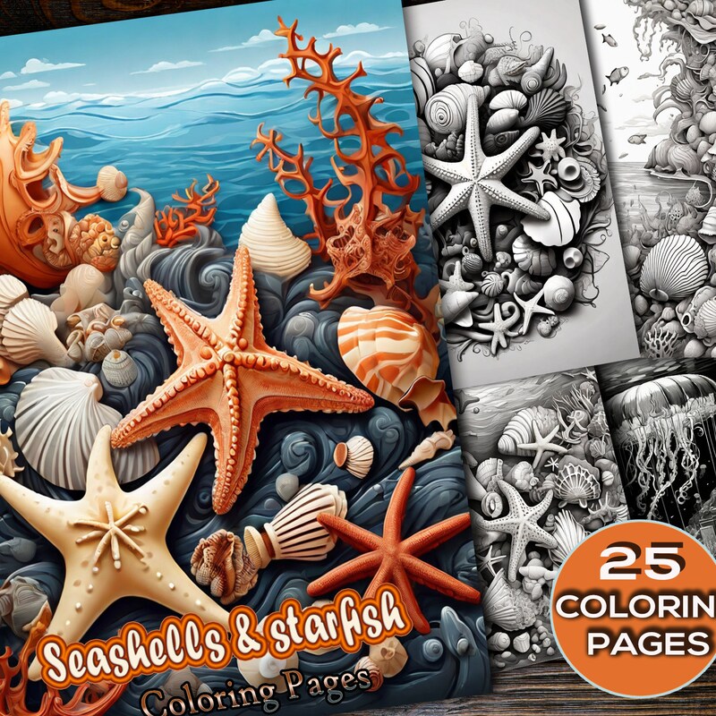 Ocean Coloring Pages - Etsy