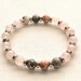 Rose Quartz, Pink Zebra Jasper, White Jade, Healing, Protective ...