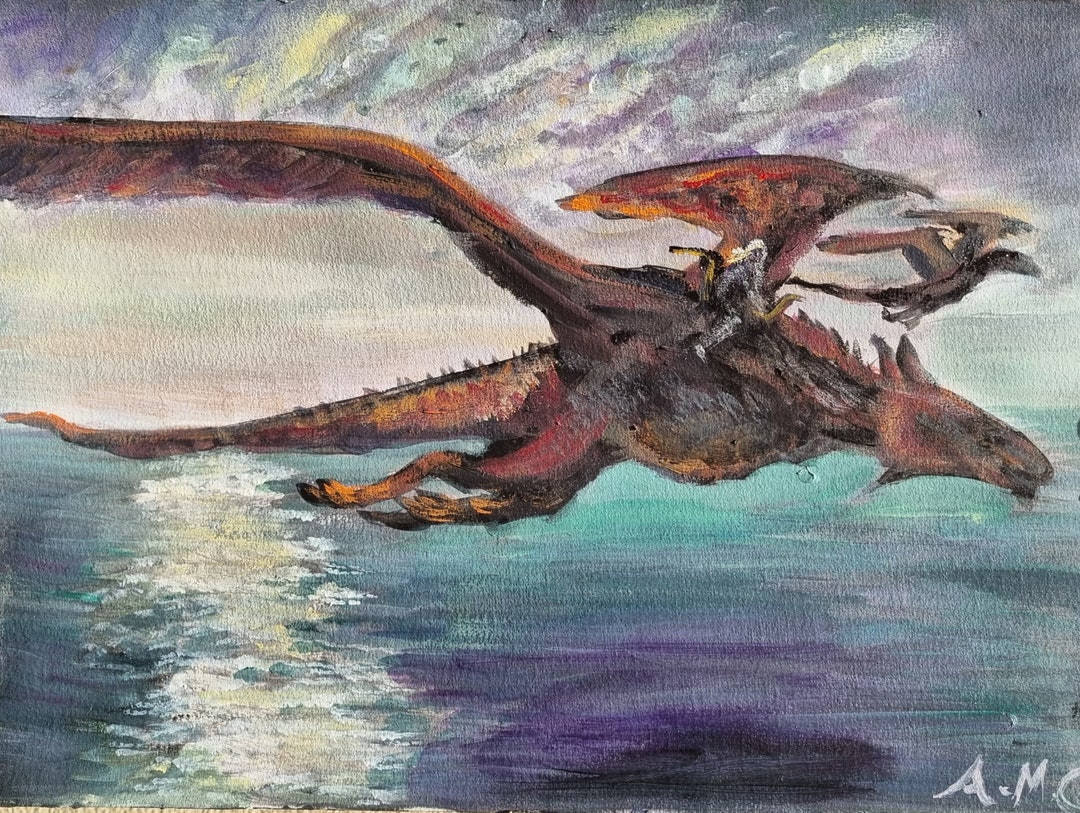 Dragon Riders HOTD Fan Art - Etsy