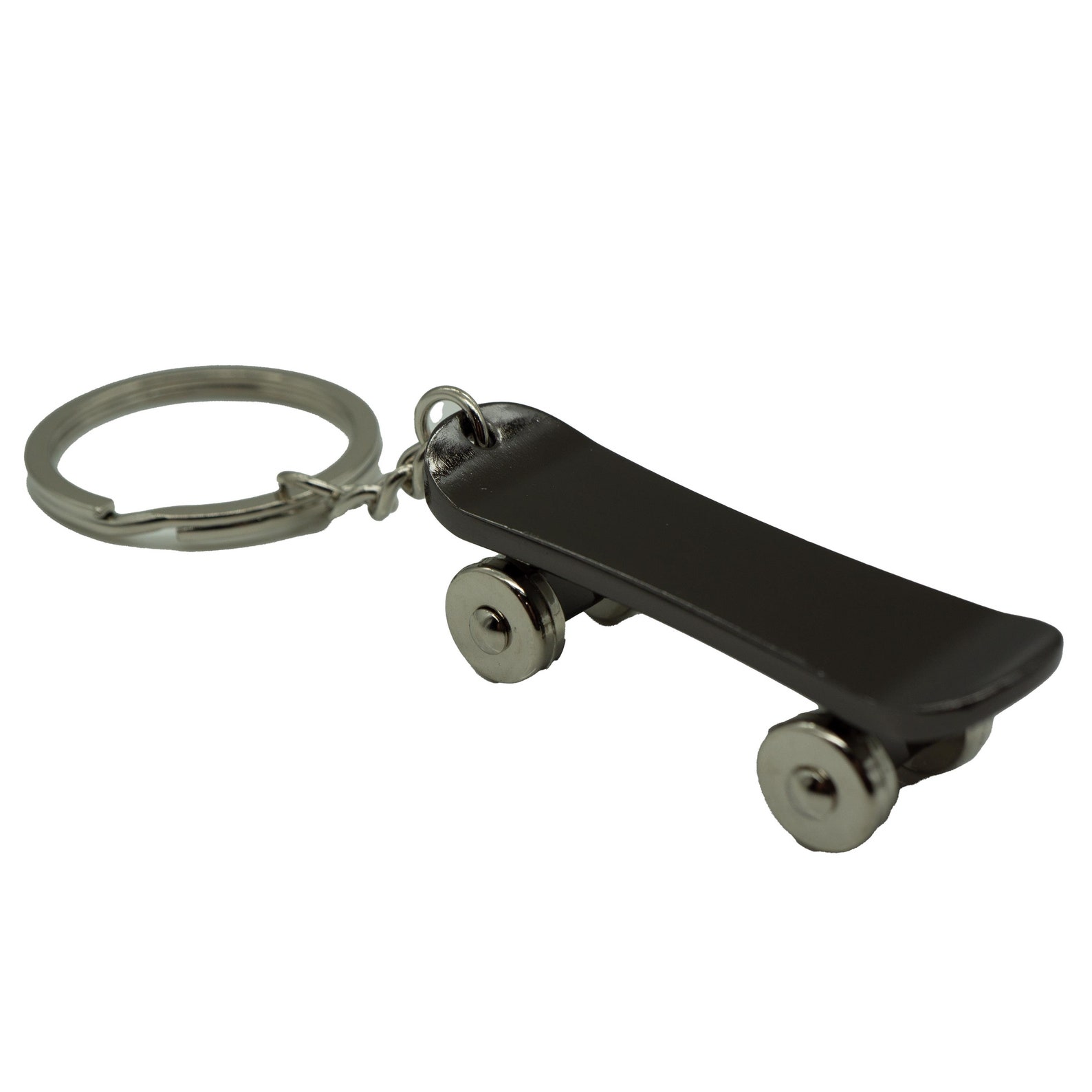 Skateboard keychain made of metal pocket pendant | Etsy