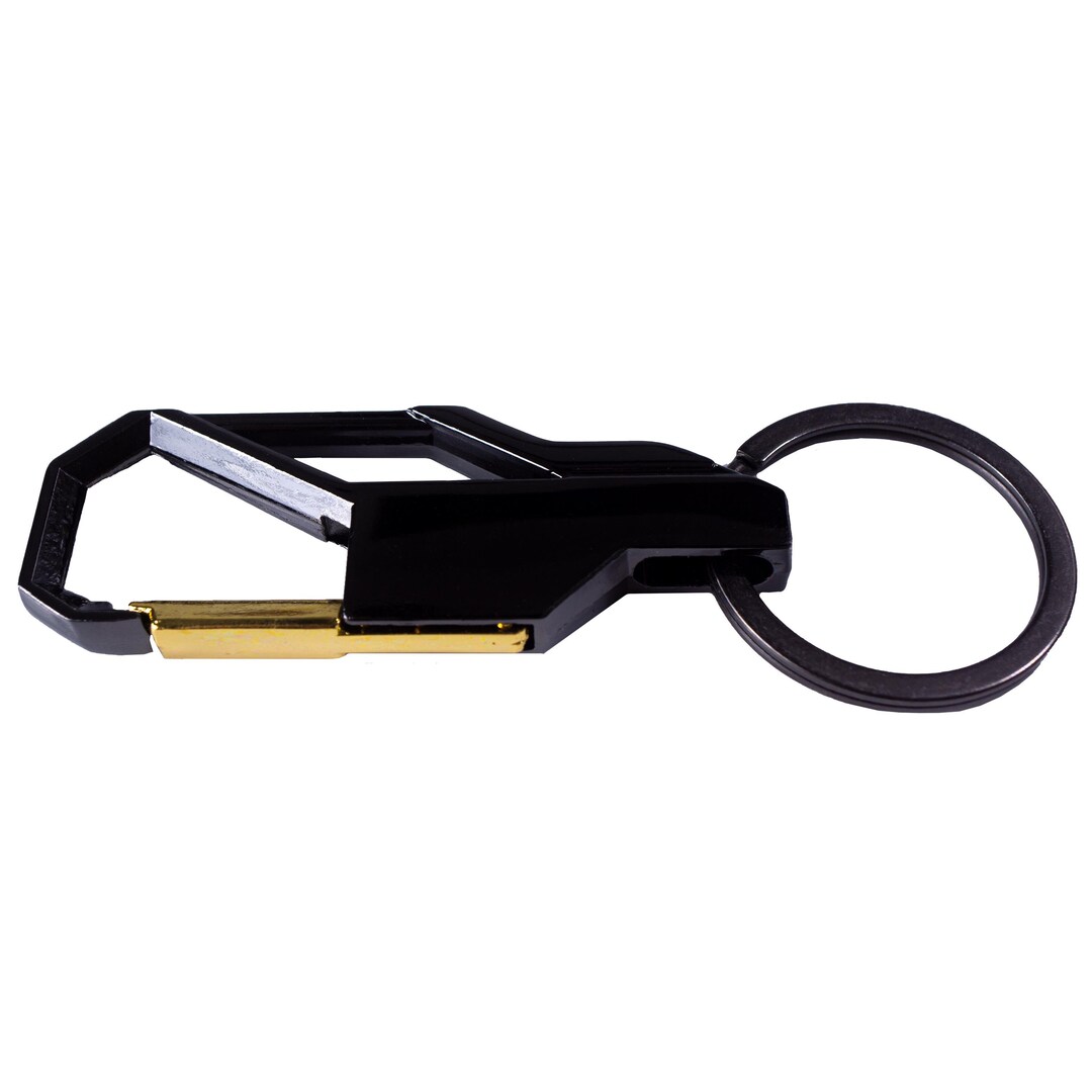 Carabiner Hook Keychain Carabiner Gun Black - Etsy