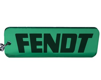Keychain FELT FENDT Light Green Tractor Tractor Lanyard - Etsy