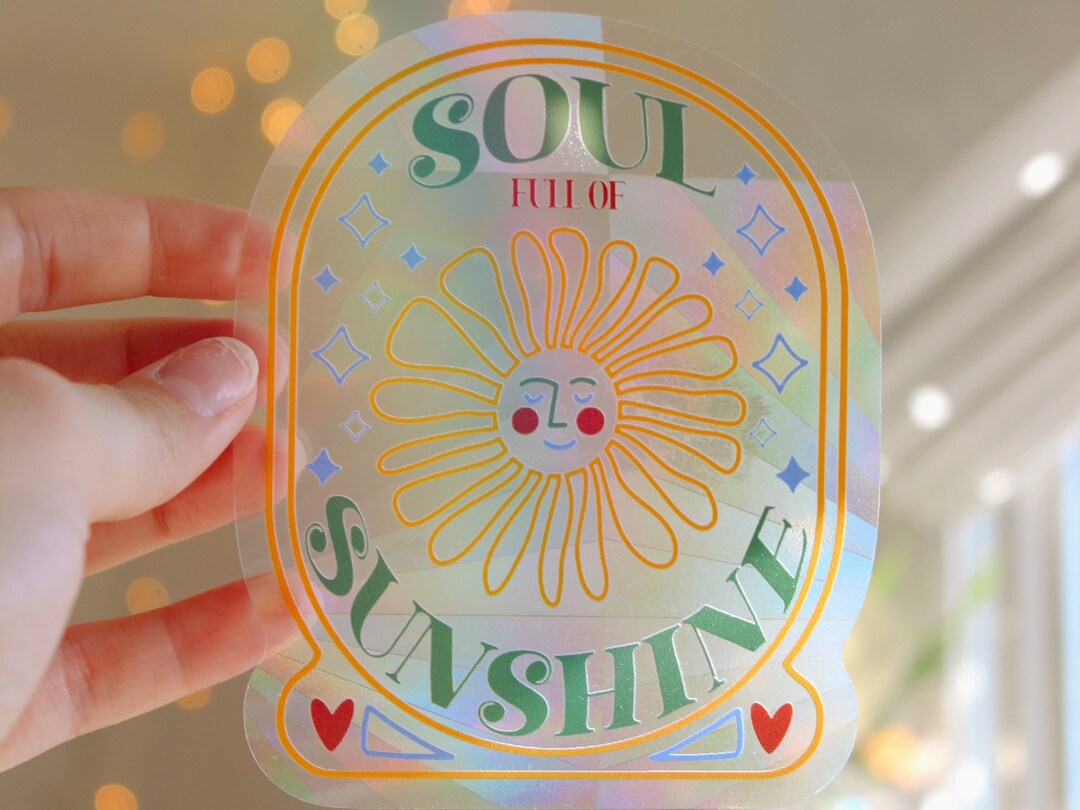 Suncatcher Sticker, Rainbow Maker, Window Sticker, Rainbow Suncatcher ...