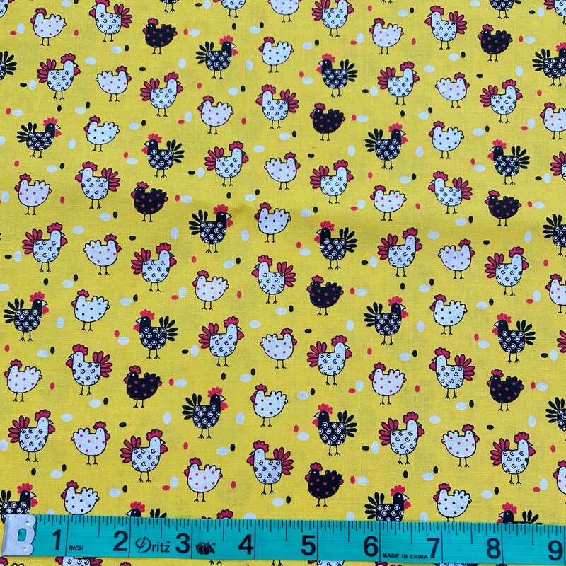 Rooster Fabric - Etsy