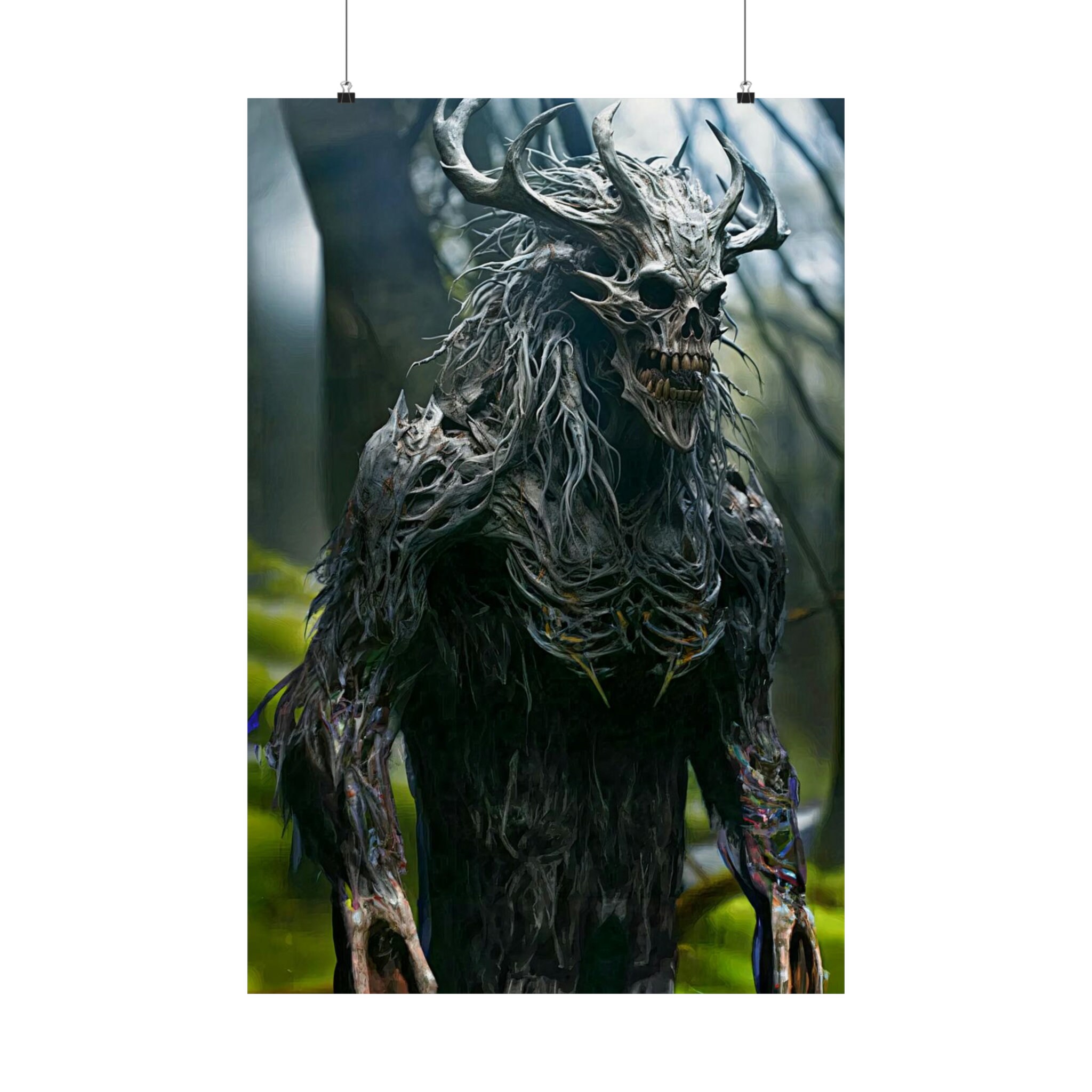 Forest Wendigo Poster - Etsy