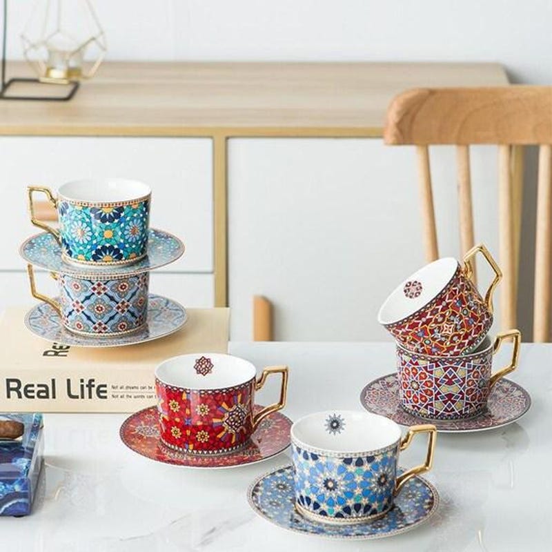 Moroccan Tea Set - Etsy