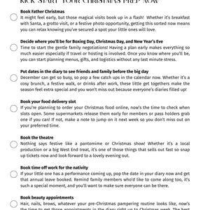Christmas Countdown Planner | 10-week Holiday To-do List | Printable ...