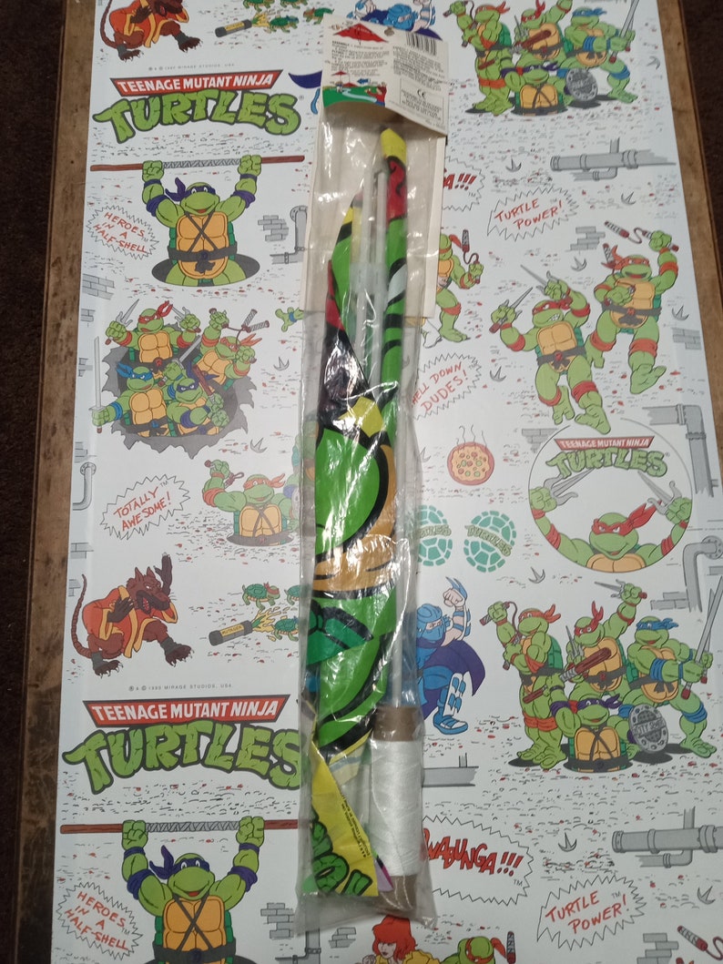 TMNT 1990 Spectra Star Delta Wing Kite - Etsy