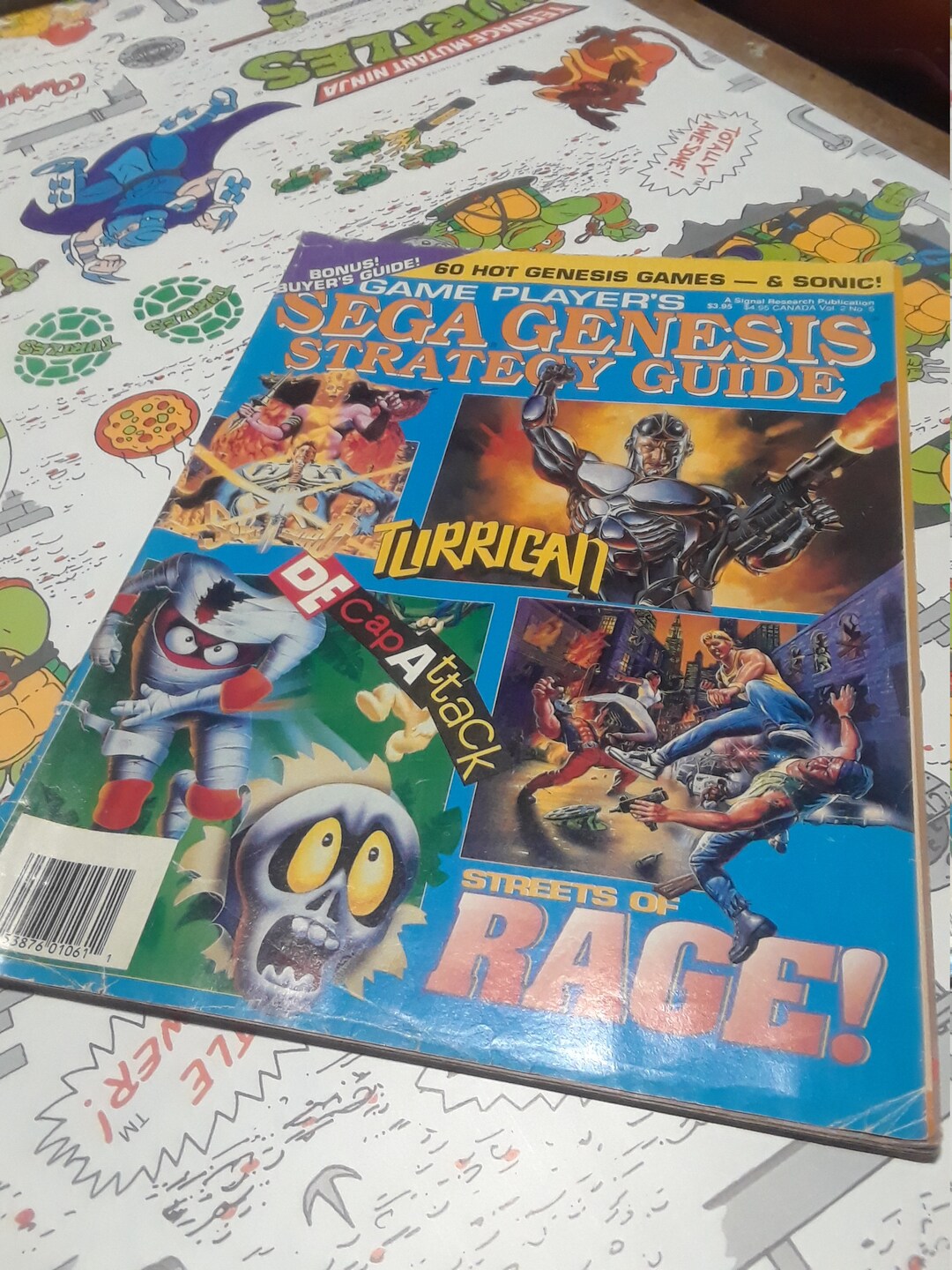 Game Players Sega Genesis Strategy Guide Vol. 2 No. 5 - Etsy