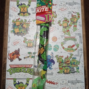 TMNT 1990 Spectra Star Delta Wing Kite - Etsy