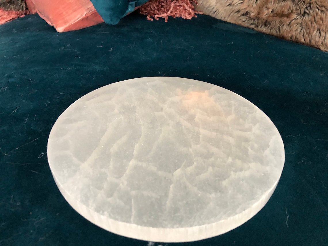 HUGE Selenite Charging Plate Largest Produced 8 High - Etsy