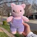 Milo the Pig Crochet Pattern PDF, Crochet Pig in Overalls, Amigurumi ...