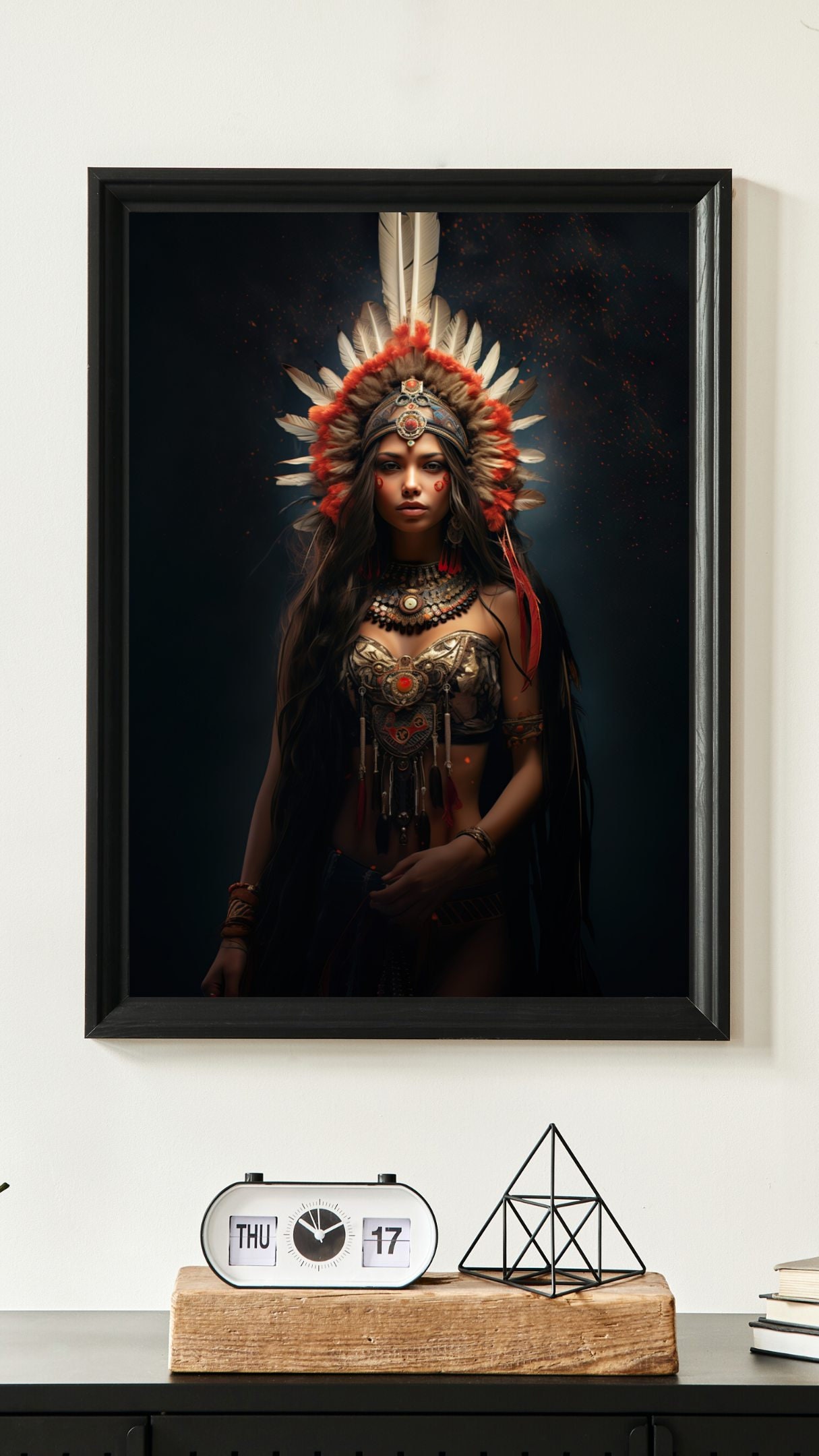 60 Beautiful American Indian Women, Digital Art Print, Girl Printable ...