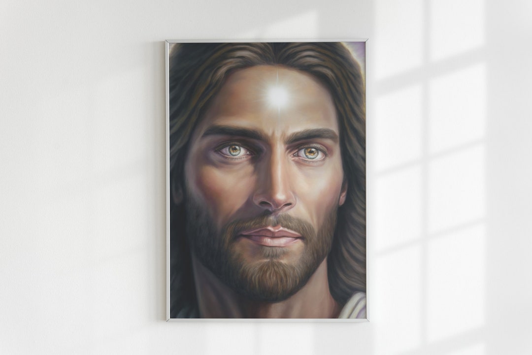 Portrait of Jesus Christ the Son of God, Religion Print, Printable ...