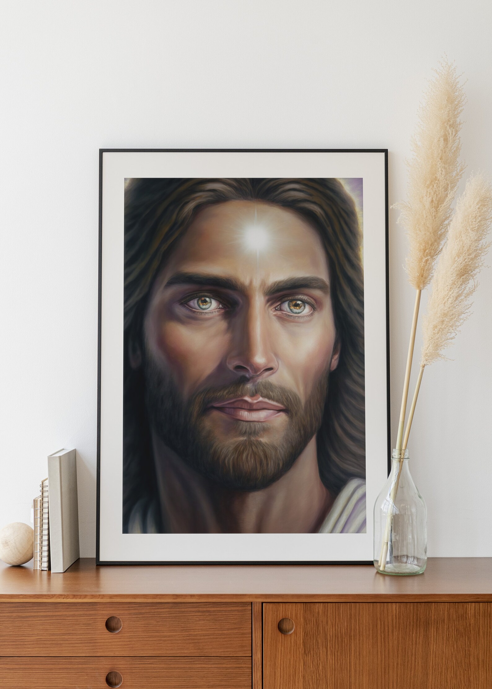 Portrait of Jesus Christ the Son of God, Religion Print, Printable ...
