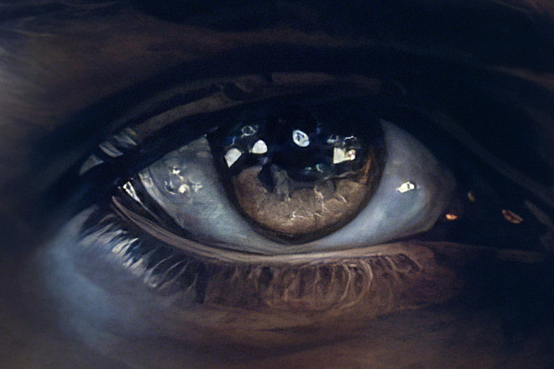 Modern Portrait of Jesus Christ in a White Robe, Religion Print ...